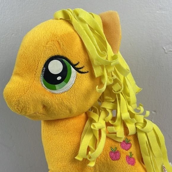 Hasbro | Toys | My Little Pony Apple Jack 2 Inch Plush Yellow Stuffed ...